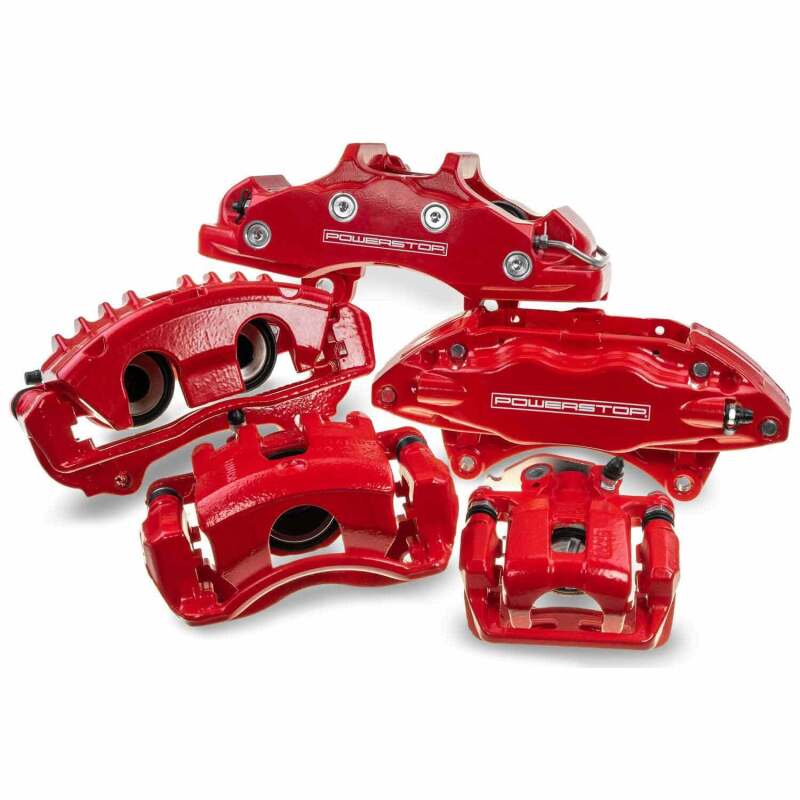 Power Stop 01-05 Lexus IS300 Front Red Calipers w/Brackets - Pair – The ...